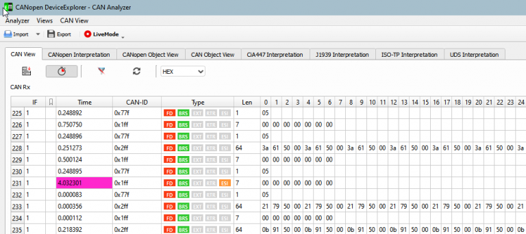The ESI bit in CAN FD messages - embedded communication